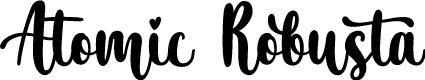 Atomic Robusta Font | Designed by Typhoon Type - Suthi Srisopha