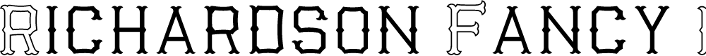 Richardson Fancy Block Font | Designed by AbdulMakesFonts