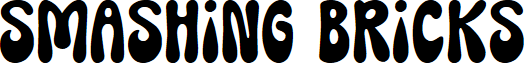 Smashing Bricks Font | Jonathan S. Harris | FontSpace