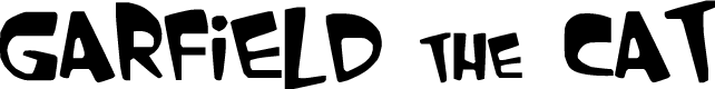 Garfield Fonts - Download 3 free styles - FontSpace