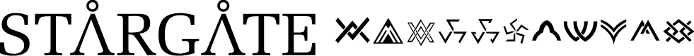 Stargate Fonts - Download 1 free styles - FontSpace