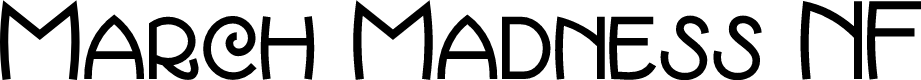 March Madness NF Font Family (2 styles) by Nick's Fonts | FontSpace