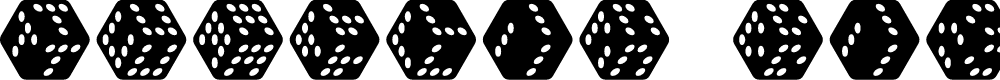 Dice Fonts - Download 12 free styles - FontSpace