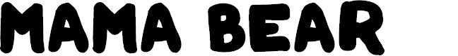Mama Bear Font | Designed by afterthem Studio