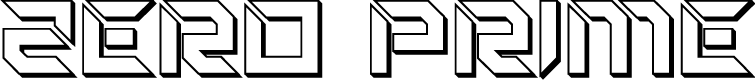 Zero Prime Font Family (21 styles) by Iconian Fonts