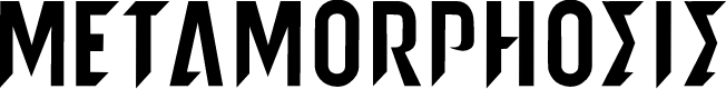 Metamorphosis Font | Designed by JoannaVu