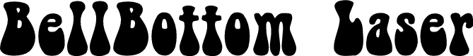 BellBottom Laser Font by Lorvad | FontSpace