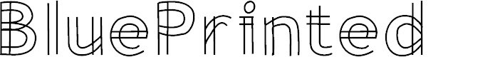 Blueprint Fonts - Download 12 free styles - FontSpace