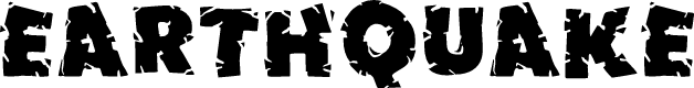 Earthquake MF Font | Designed by Rick Mueller