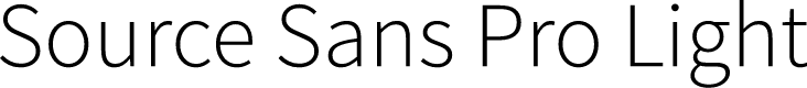 Source Sans Pro Font Family (10 styles) by Adobe | FontSpace
