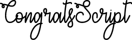 Congrats Script Font | Designed by Misti's Fonts