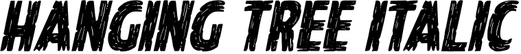 Hanging Tree Font Family (16 styles) by Iconian Fonts