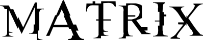 MATRIX Font | Designed by Gyusan