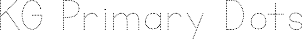 KG Primary Dots Font Family (4 styles) by Kimberly Geswein | FontSpace