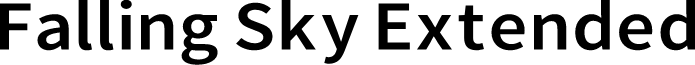 Falling Sky Font | KineticPlasma Fonts | FontSpace