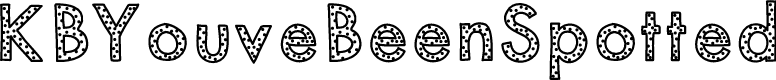 Spotted Fonts - Download 18 free styles - FontSpace