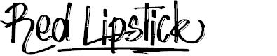 Lipstick Fonts - Download 5 free styles - FontSpace