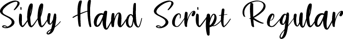 Silly Hand Script Font | Designed by The Trending Fonts