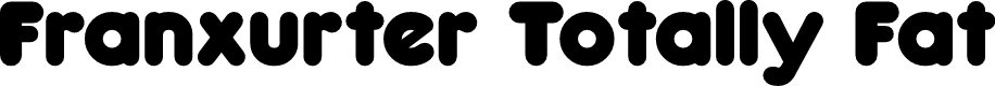 Franxurter Totally Font Family (2 styles) by Ultra Cool Fonts