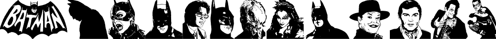 Batman Fonts - Download 21 free styles - FontSpace