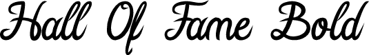 Hall of Fame Font Family (2 styles) by weknow | FontSpace