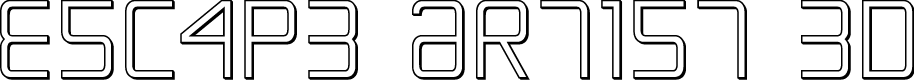 Escape Artist Font Family (20 styles) by Iconian Fonts