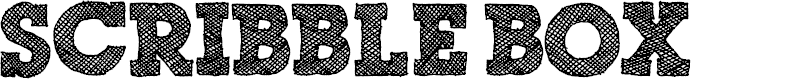 Scribble Box Font | Designed by KC Fonts