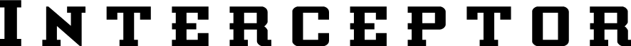 Interceptor Font | Iconian Fonts | FontSpace