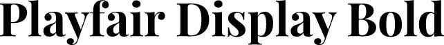 Playfair Display Font | Claus Eggers Sørensen | FontSpace