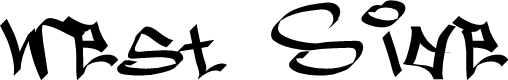 West Side Font by Tre Bomb Nation | FontSpace
