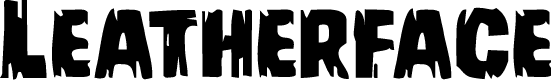Leatherface Font Family (18 styles) by Iconian Fonts