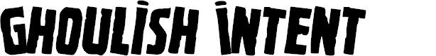 Ghoulish Intent Font Family (22 styles) by Iconian Fonts