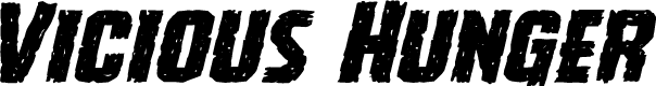 Vicious Hunger Font Family (13 styles) by Iconian Fonts