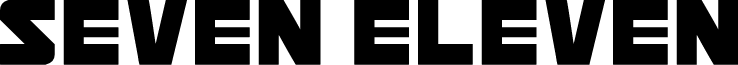 Seven Eleven Font | Walter Designer | FontSpace