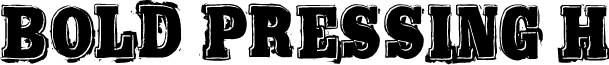 Bold Pressing H3 demo Font | FontsCafe | FontSpace