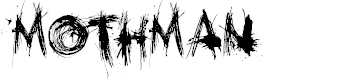 Mothman Fonts - Download 1 free styles - FontSpace