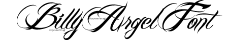 Beautiful People Font Billy Argel Fontspace