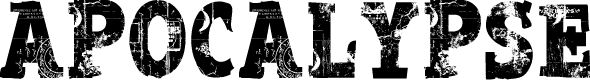 Apocalypse Regular Font by CloutierFontes | FontSpace
