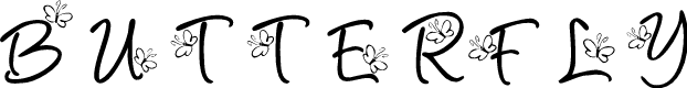 Butterfly Fonts - Download 50 free styles - FontSpace