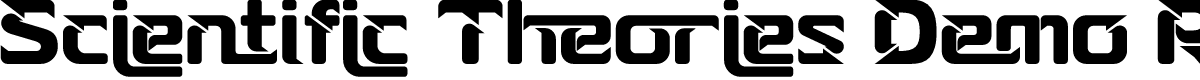 Scientific Theories Font - Free Download