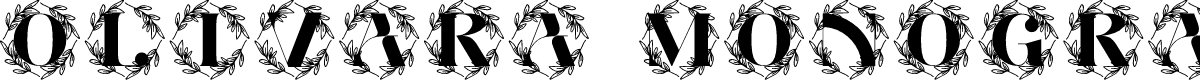 Olivara Monogram Font - Free Download